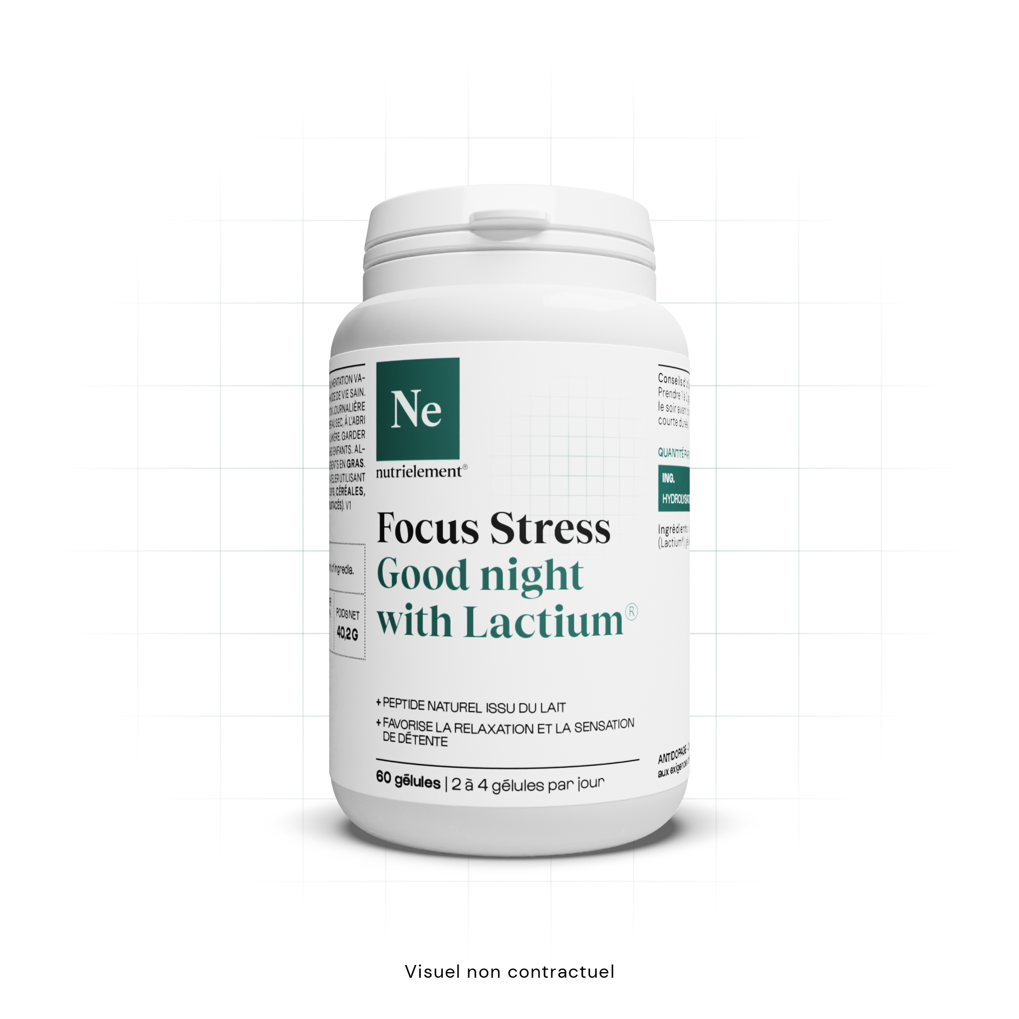 Lactium® en gélules - Améliorez votre sommeil - Nutrielement